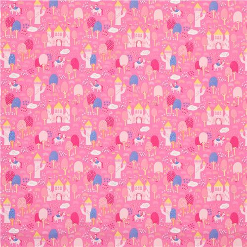 pink fairy tale Moda fabric - modeS4u