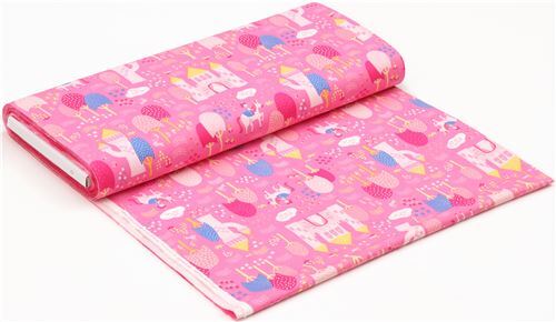 pink fairy tale Moda fabric - modeS4u