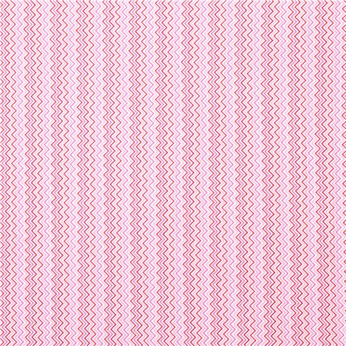 Mini Zick Zack Streifen Stoff pink Timeless Treasures USA Fabric by ...