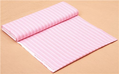 Mini Zick Zack Streifen Stoff pink Timeless Treasures USA Fabric by ...