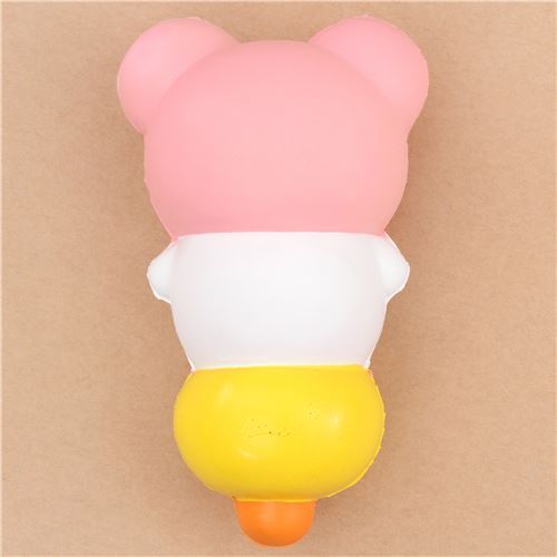 pink white yellow mouse animal scented squishy kawaii LeiLei Squishy ...