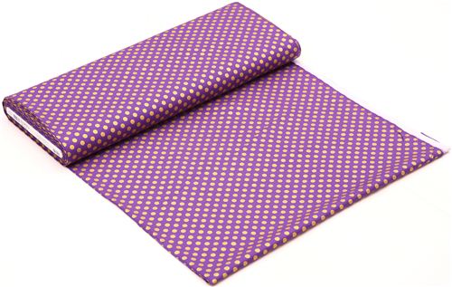 purple Robert Kaufman polka dot fabric Spot On Plum Fabric by Robert ...