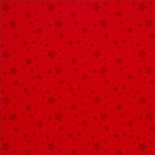 red Riley Blake star fabric from the USA Fabric by Riley Blake - modes4u