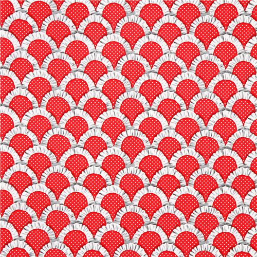 red apron ruffles fabric by Michael Miller from the USA Fabric by ...