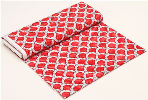 red apron ruffles fabric by Michael Miller from the USA Fabric by ...