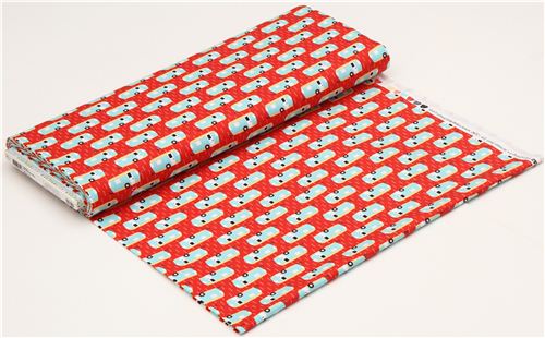 red caravan fabric by Robert Kaufman from the USA Fabric by Robert ...