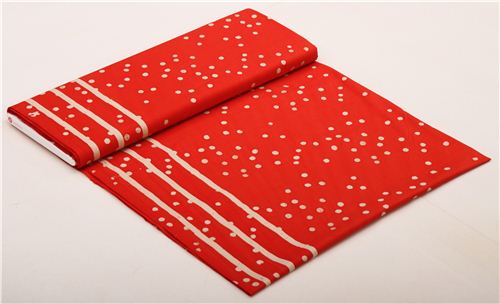 red double border cotton fabric by Andover Fabric by Andover Fabrics ...