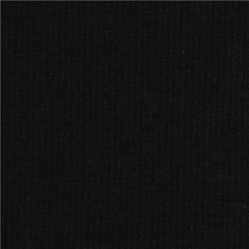 ribbed knit black organic fabric by Birch Fabric by Birch Fabrics - modes4u