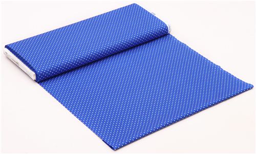 royal Michael Miller dot fabric Pinhead Fabric by Michael Miller - modes4u