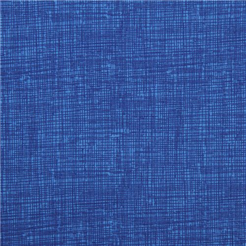 royal blue grid pattern sketch fabric Timeless Treasures Fabric by ...