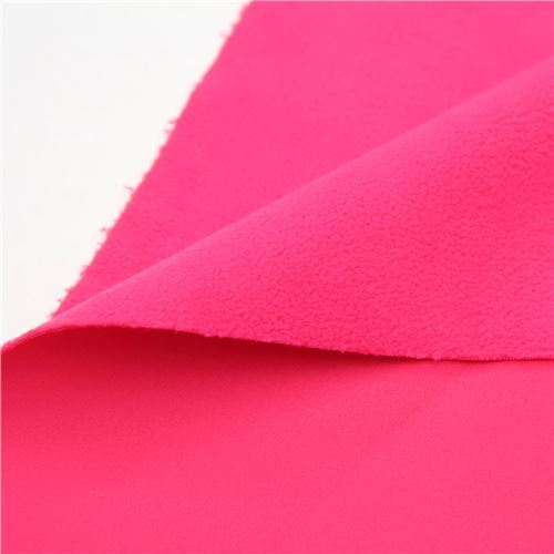 soft shell fabric in solid hot pink - modeS4u