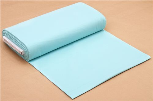 solid blue Cloud 9 organic flannel fabric from the USA Blue - modeS4u