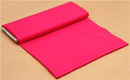 solid dark pink Clothworks organic fabric from the USA Fabric by ...