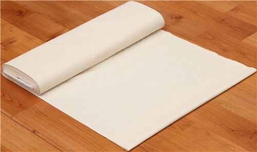 solid natural color Cosmo cotton sheeting fabric by Cosmo - modeS4u