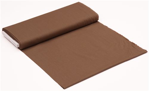 solid peat dark brown Cloud 9 organic fabric Peat from the USA - modeS4u