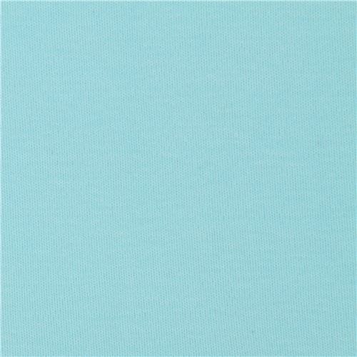 solid sky blue Cloud 9 organic knit fabric Rain from the USA Fabric by ...