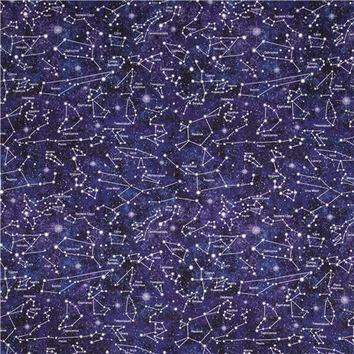 space star constellation fabric Stonehenge Out of this World Fabric by ...