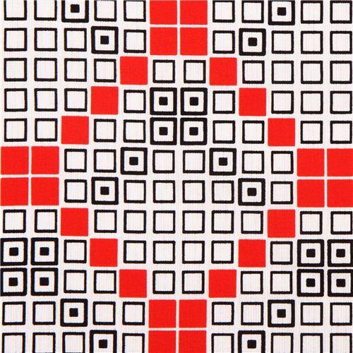 square box geo fabric Mod Tex Robert Kaufman Fabric by Robert Kaufman ...