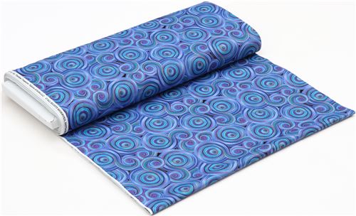 swirl fabric by Timeless Treasures with embellishment - modeS4u