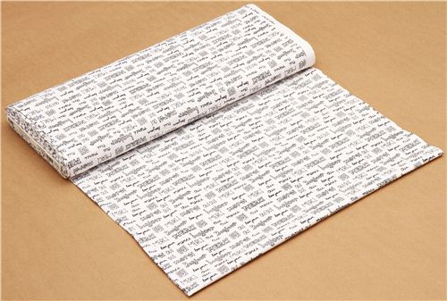 white French words fabric by Robert Kaufman USA Fabric by Robert ...