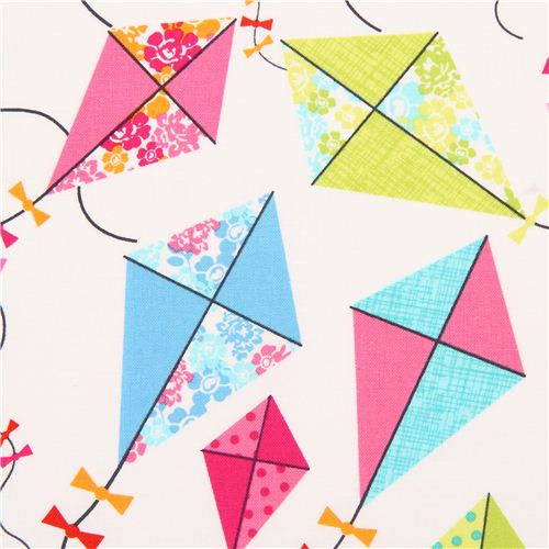 white kite fabric by Timeless Treasures USA Fabric by Timeless ...