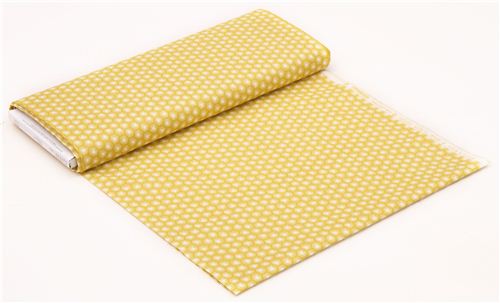 yellow 'Morn's Rays' sun ray Cloud 9 organic cotton fabric Fabric by ...